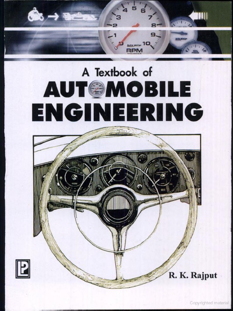 A Textbook of Automobile Engineering - R. K. Rajput PDF | PDF