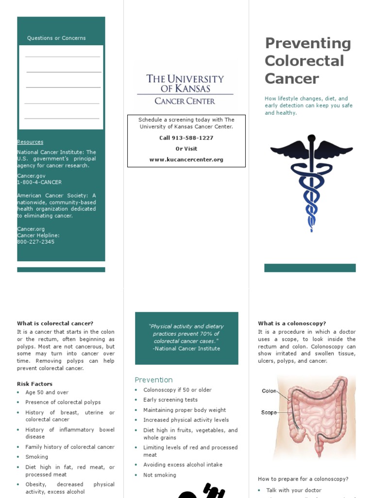 Teaching Project - Colon Cancer | PDF | Colorectal Cancer | Colonoscopy