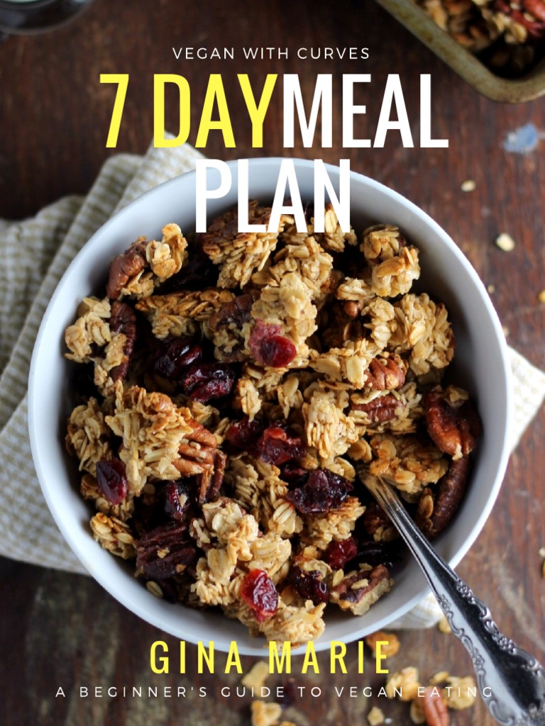 Vegan With Curves Meal Plan | Download Free PDF | Curry | Peanut Butter