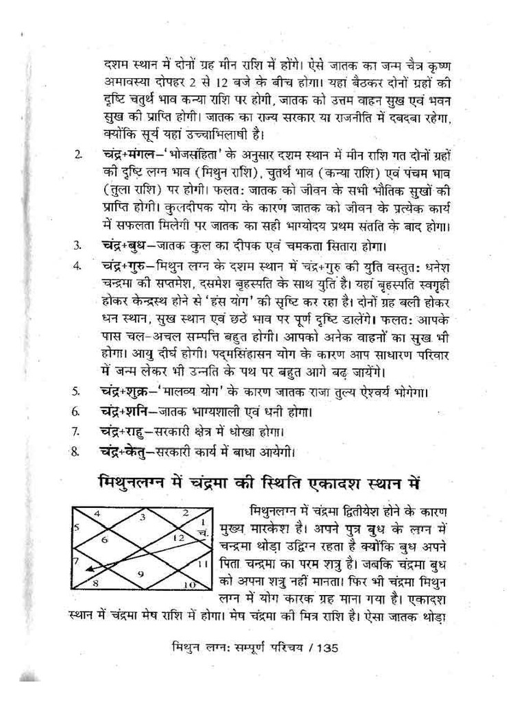 002 Mithun Lagna Fal PDF | PDF