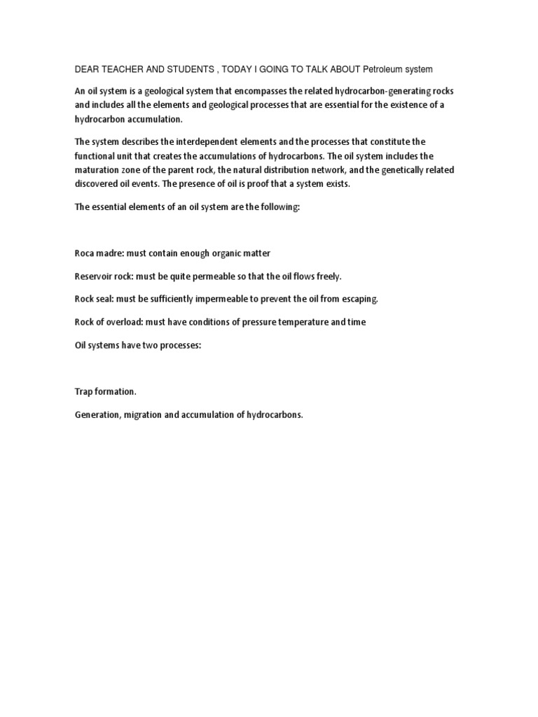 Dear Teacher and Students | PDF