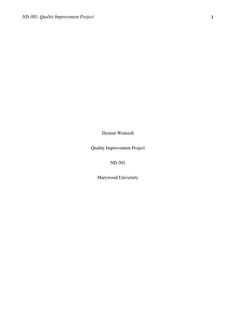 Qi Form Project Final Draft | PDF | Dietary Supplements | Nursing