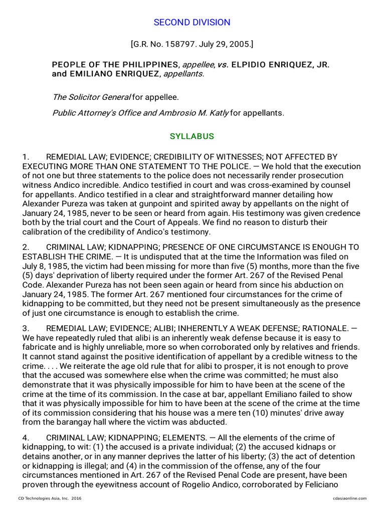 Appellee Vs Vs Appellants The Solicitor General Public Attorney's ...