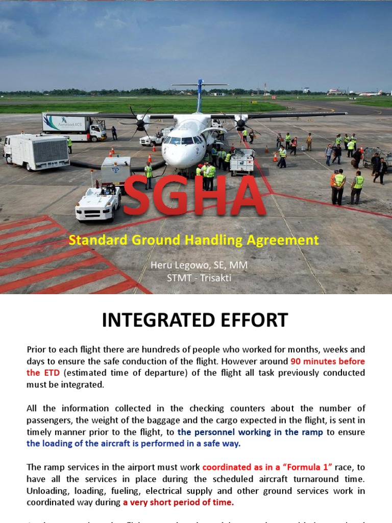 Ground Handling SGHA2 | PDF | Airport | Aviation