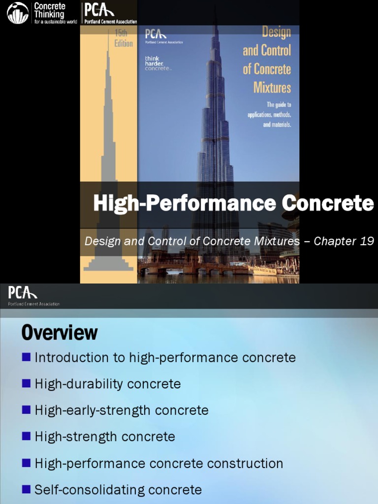 EB001 CH19 - High-Performance Concrete | PDF | Concrete | Materials