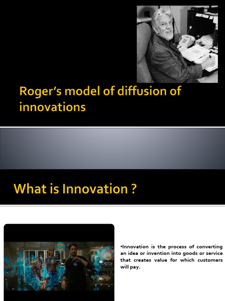 Understanding Innovation Diffusion Theory | PDF | Innovation | Business ...