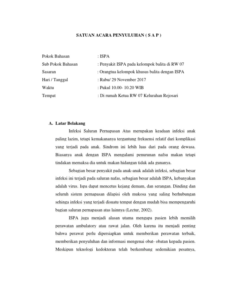 Sap Ispa Balita | PDF