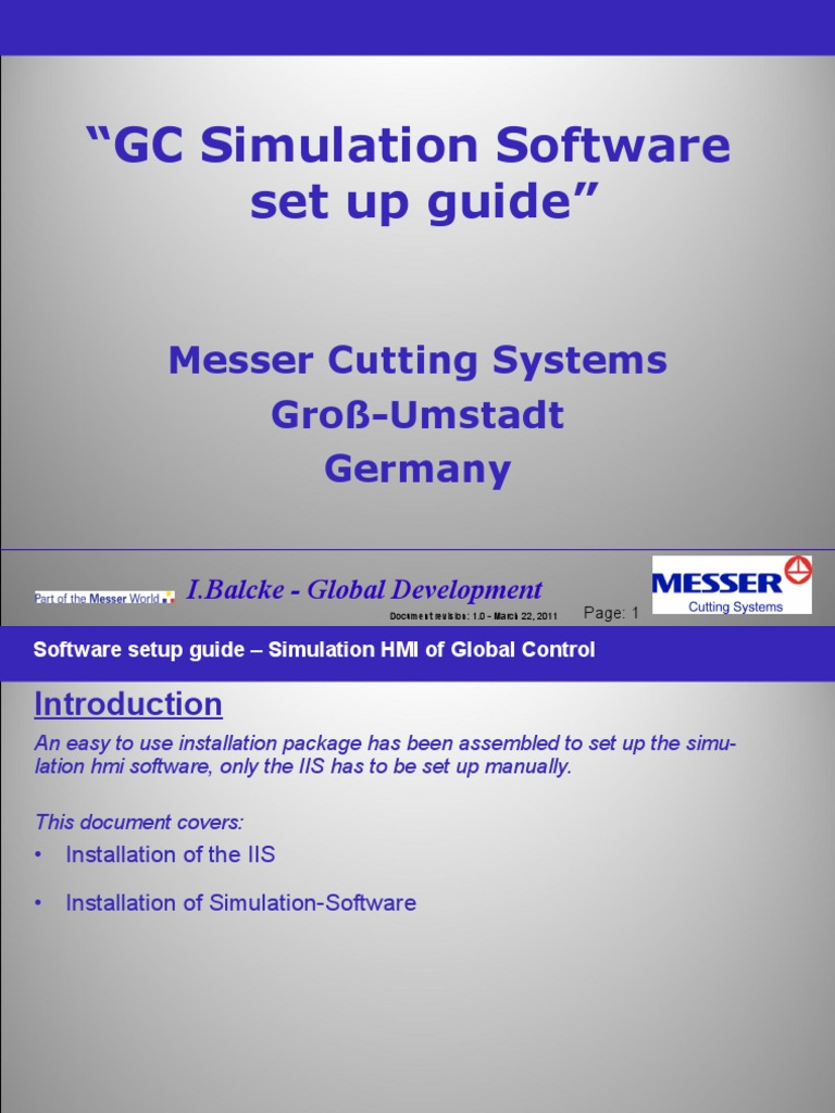 GC Simulation Setup Bulletin PDF | PDF | Microsoft Software | Microsoft ...