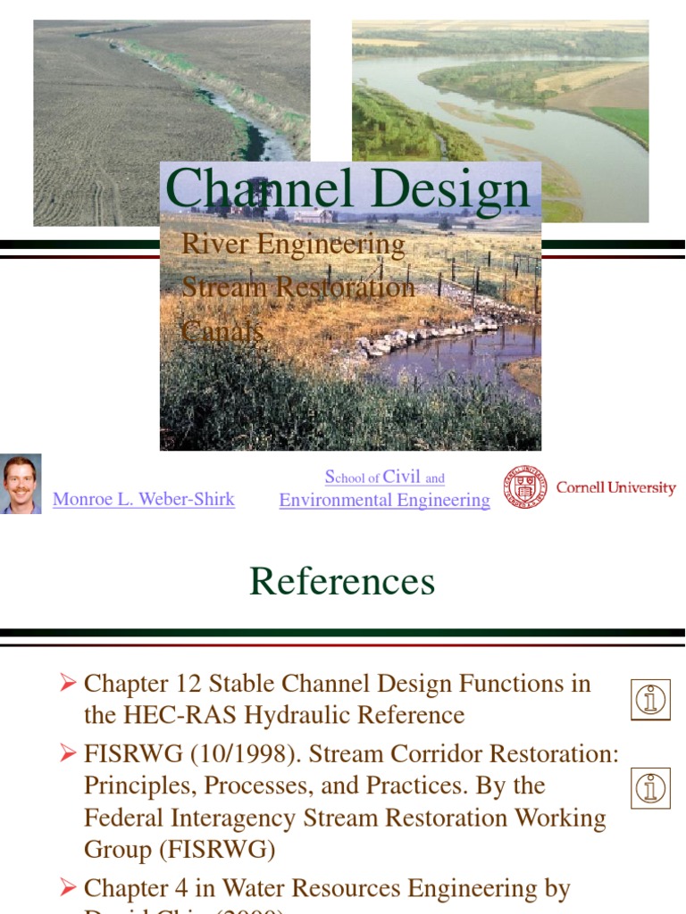 Stream Restoration and Channel Design Techniques | PDF | Sediment | River