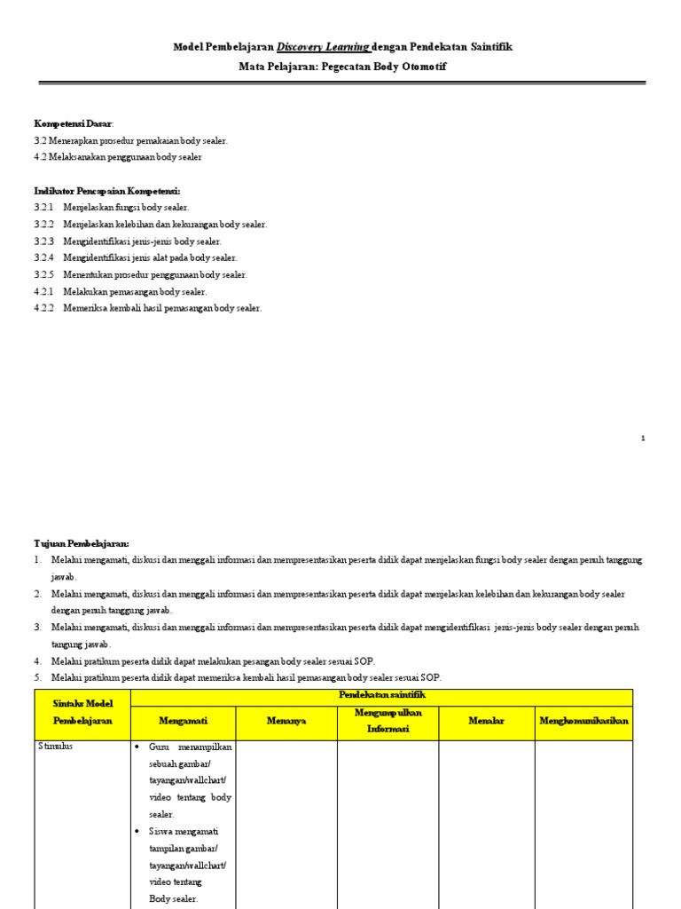 Kelebihan Dan Kekurangan Model Pembelajaran Discovery Learning ...