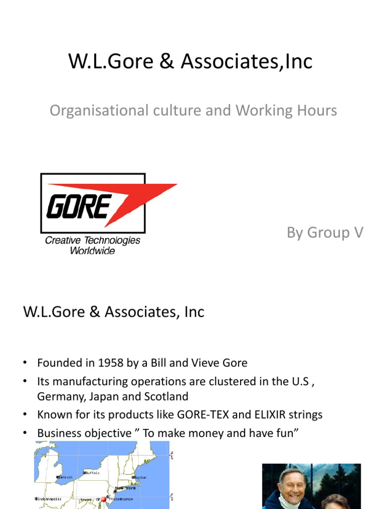 W.L.Gore & Associates, Inc: Organisational Culture and Working Hours ...