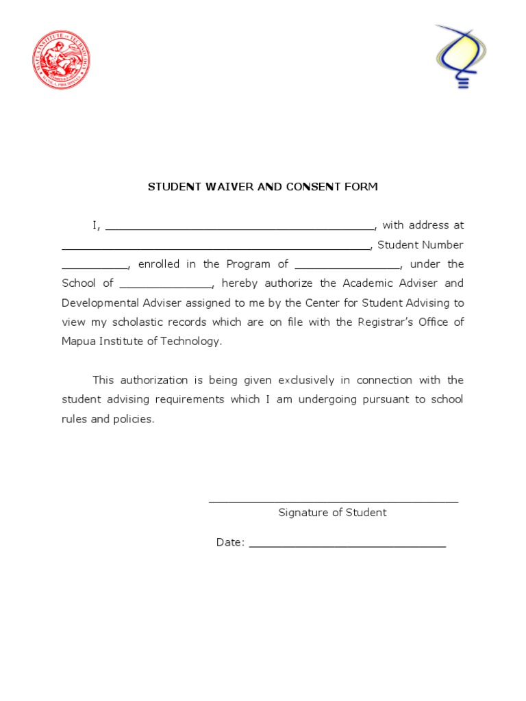 Student Waiver | PDF