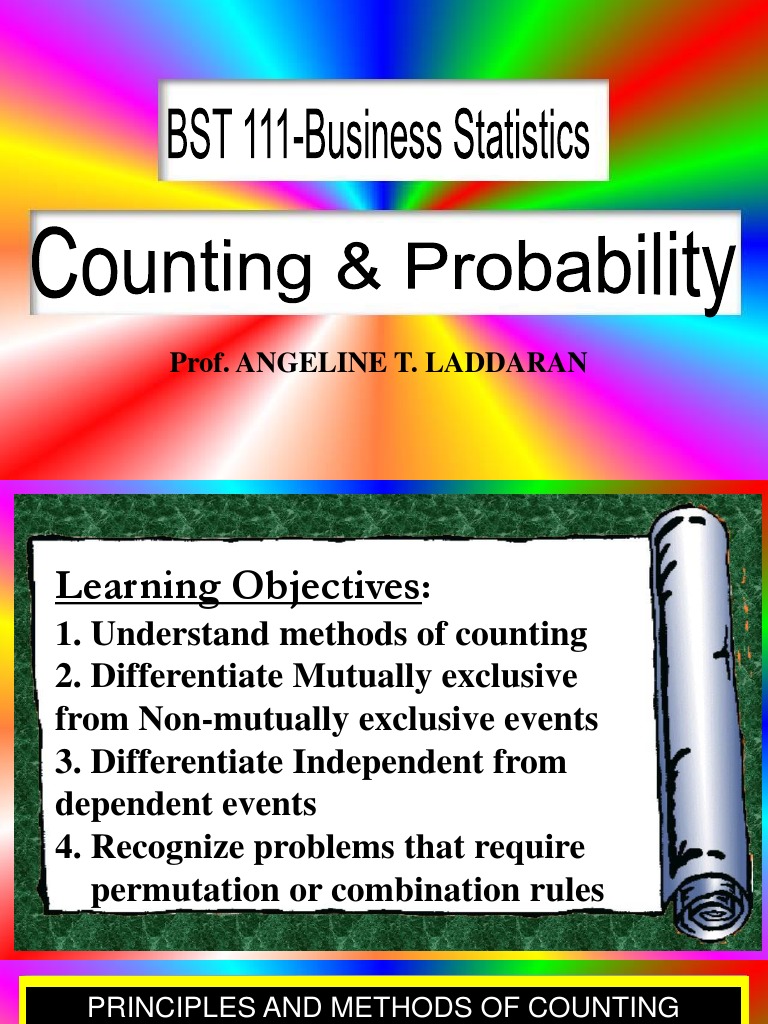 1995 Counting+and+probability 2 | PDF | Probability Theory | Fraction ...