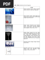 100 Alat-Alat Laboratorium No Alat Fungsi | PDF