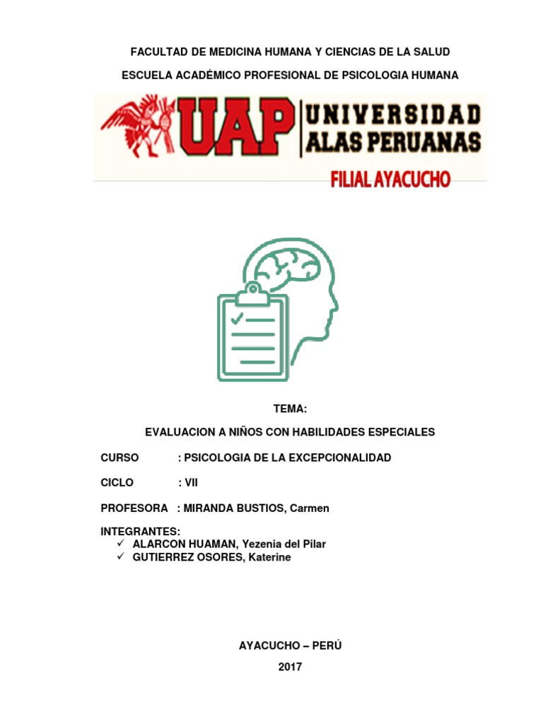Caratula Uap | PDF