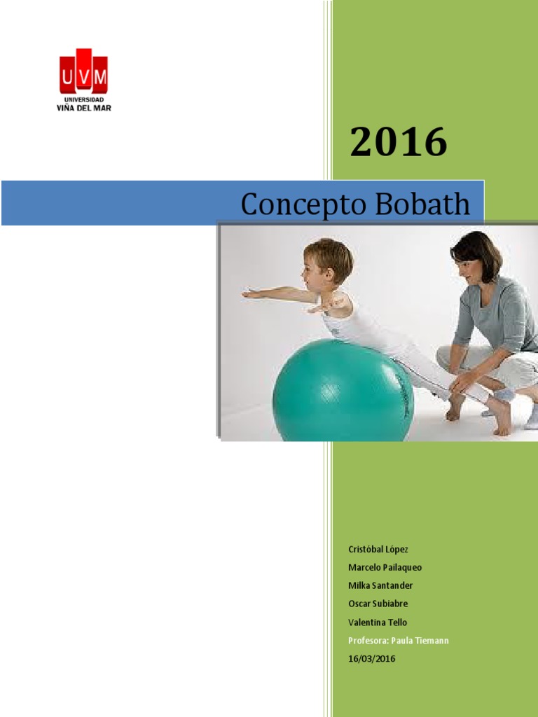 Concepto Bobath | PDF | Bienestar | Medicina
