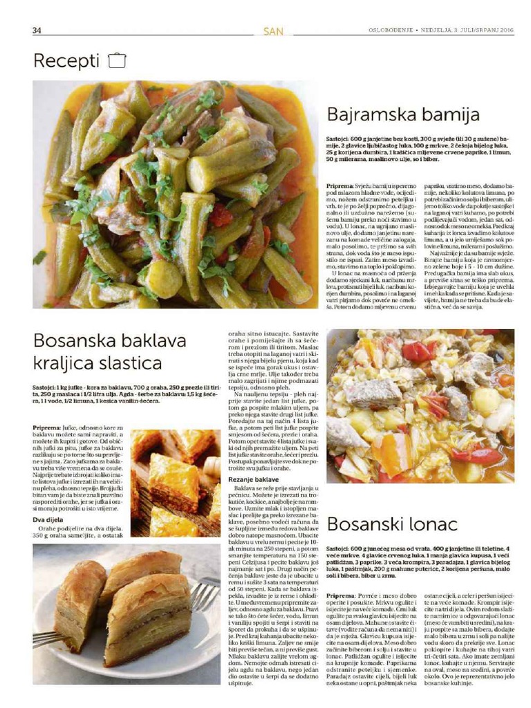 Bajramska Sofra | PDF
