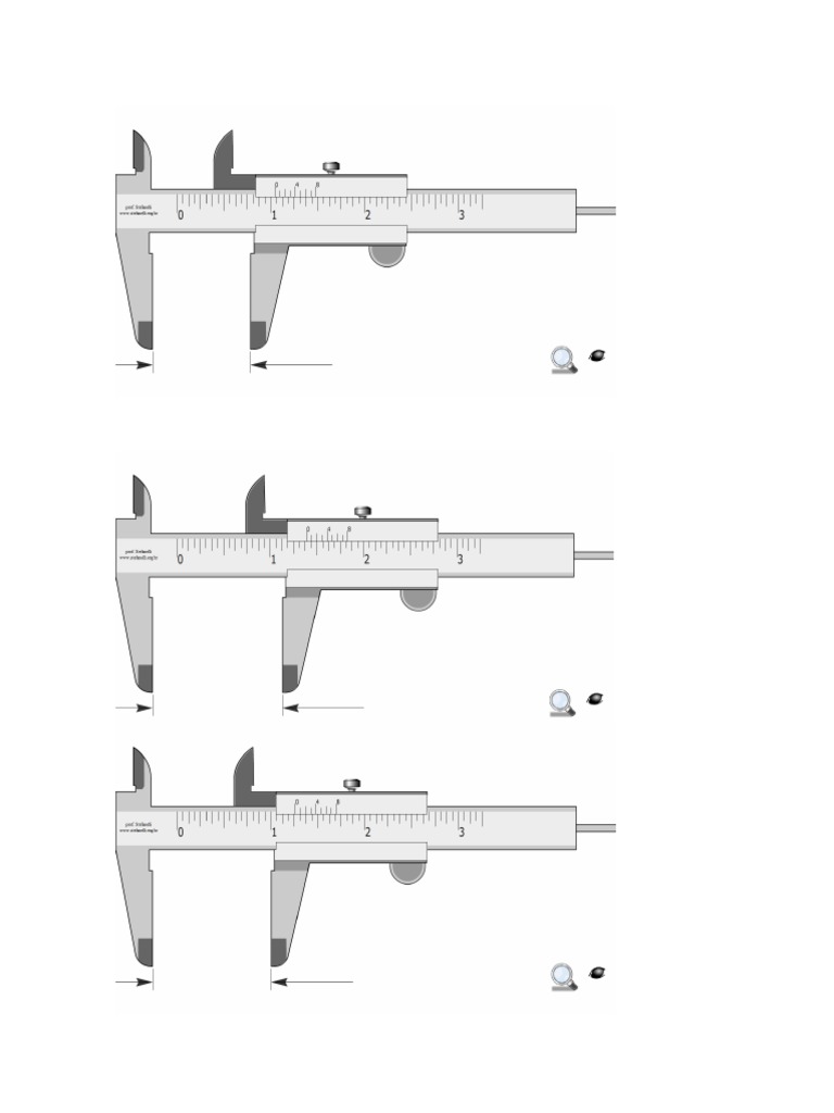 Ejercicios Vernier | PDF