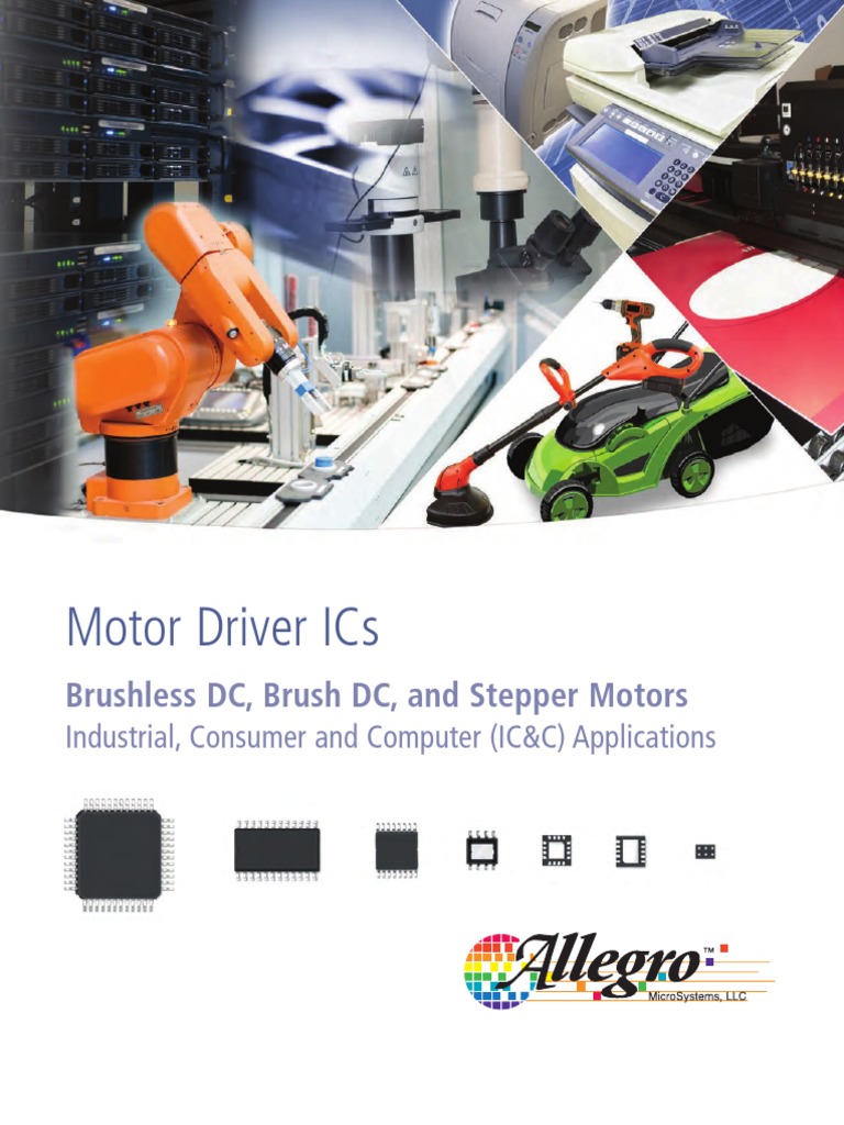 Motor Driver ICs For Industrial Consumer and Computer Applications ...