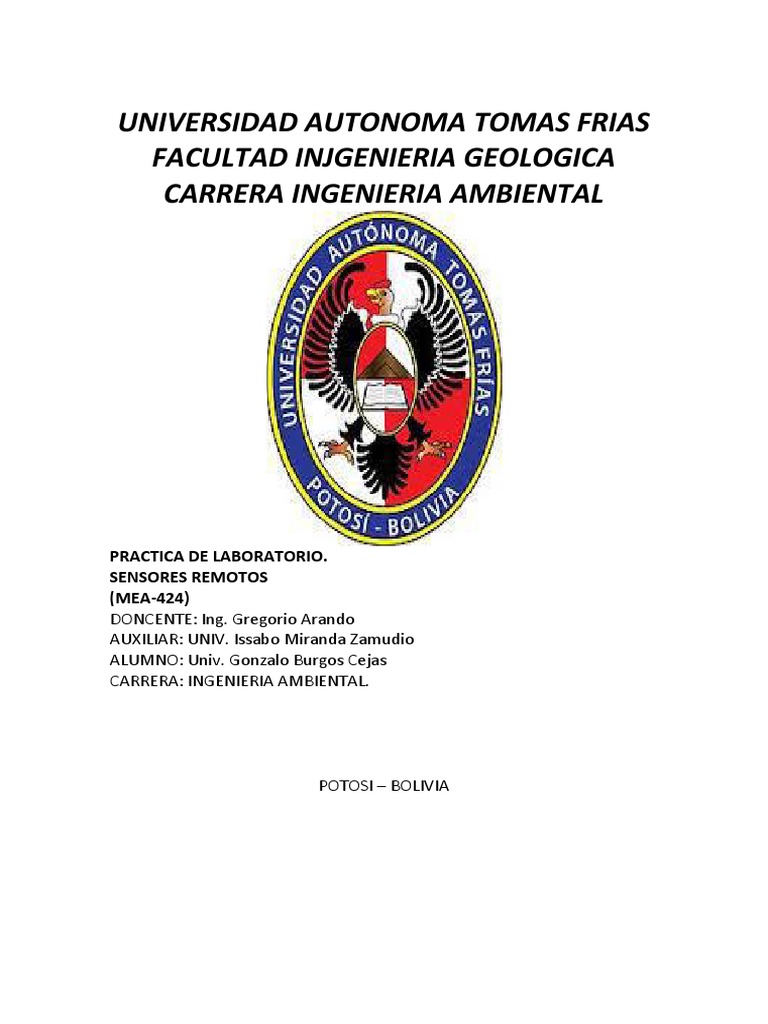 Universidad Autonoma Tomas Frias | PDF | Los bosques | Minería