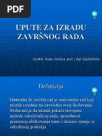 Primjer Zavrsnog Rada | PDF