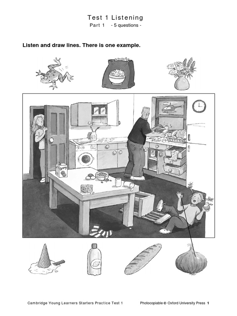 Starters Test 1 - LC PDF | PDF | Leisure