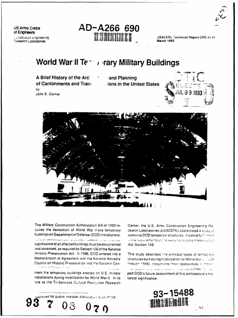 A Brief History of World War II Temporary Military Architecture ...