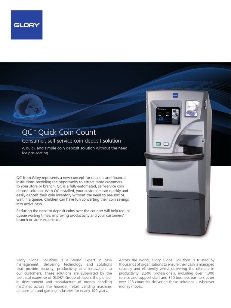 Ggs QC Bin Datasheet - Uk - Low Res | PDF | Retail | Coins