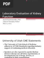 Your Kidney Test Results EN | PDF | Chronic Kidney Disease | Cholesterol