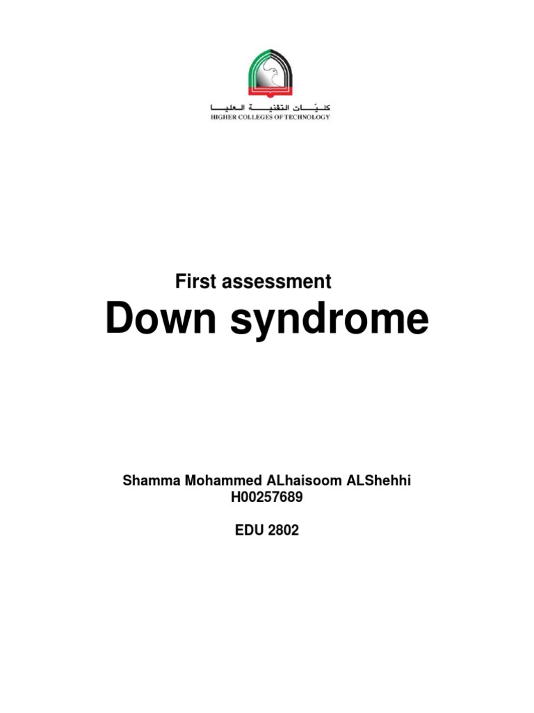 Down Syndrome | PDF | Down Syndrome | Special Education