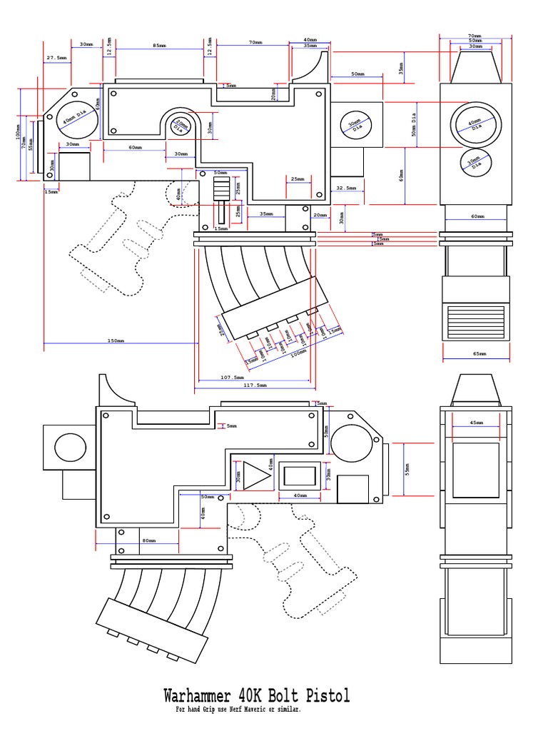 Bolt Pistol Plans PDF | PDF | Leisure