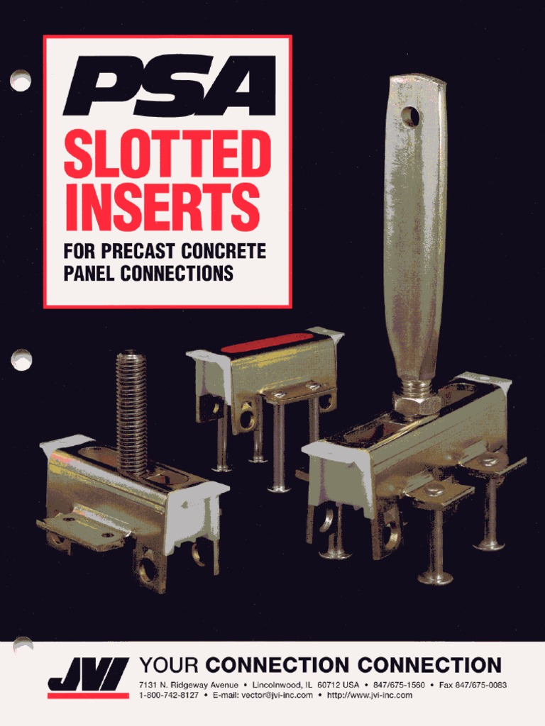 JVI Catalog - PSA Insert Connections for precast panel.pdf