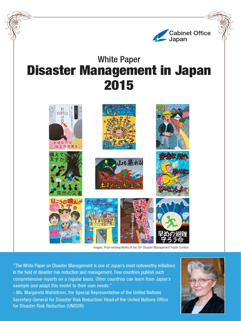 Japan's 2015 Disaster Management Report | PDF | Disaster Risk Reduction ...