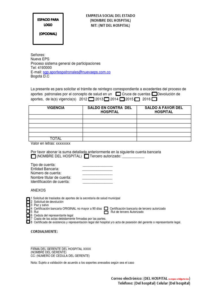 Formato de Devoluciones para El Hospital | PDF | Business