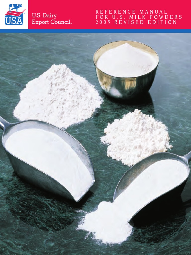 Milk Powder Reference Manual Complete1 | PDF | Powdered Milk | Milk