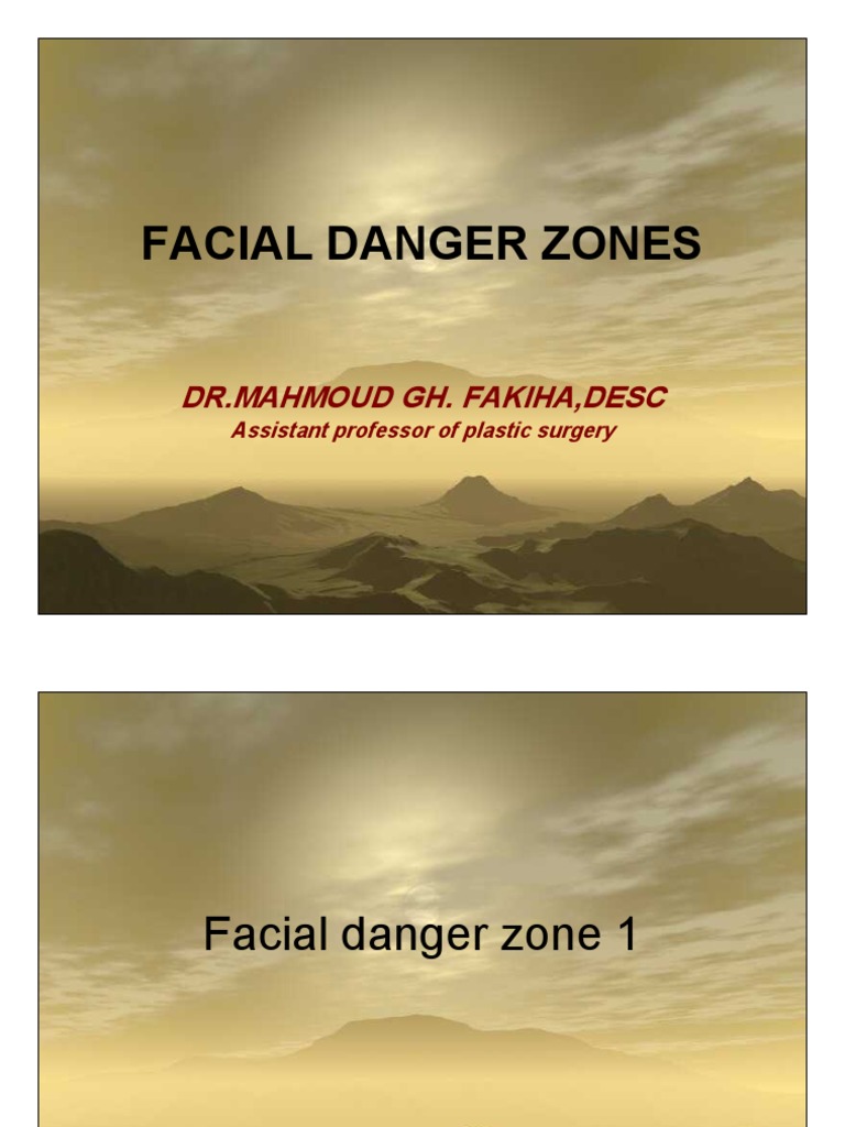 Facial Danger Zones | PDF | Forehead | Neck