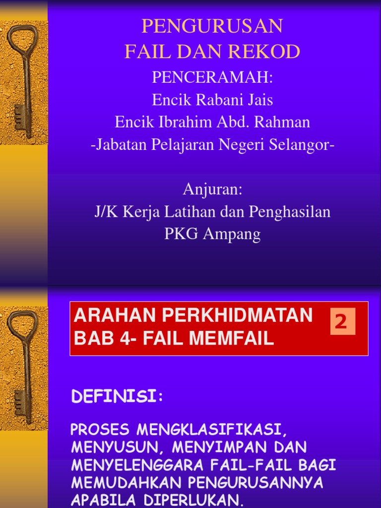 Sistem Fail 01 | PDF