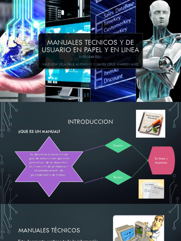 Manuales Tecnicos y de Usuario en Papel y | PDF | Ingeniería de ...