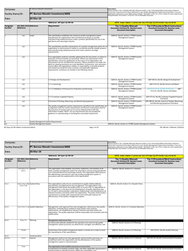 Iso 9001 | PDF | Competence (Human Resources) | Quality Management System