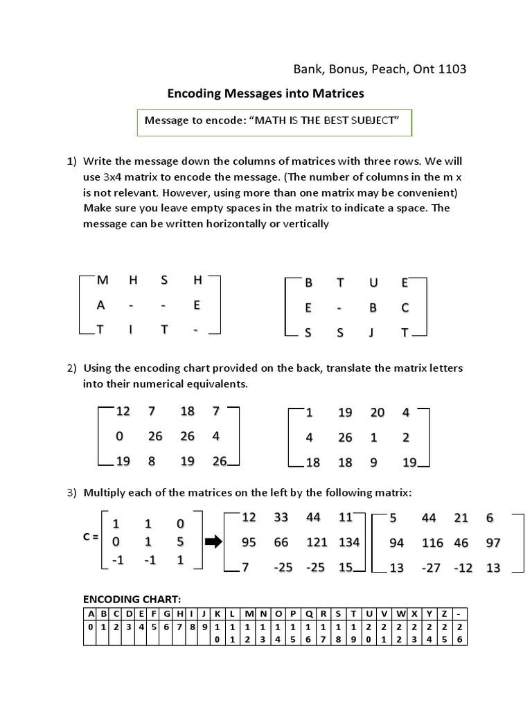 Matrix | PDF | Matrix (Mathematics) | Algorithms