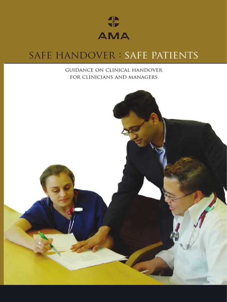 Clinical Handover.pdf | Patient Safety | Patient | Free 30-day Trial ...