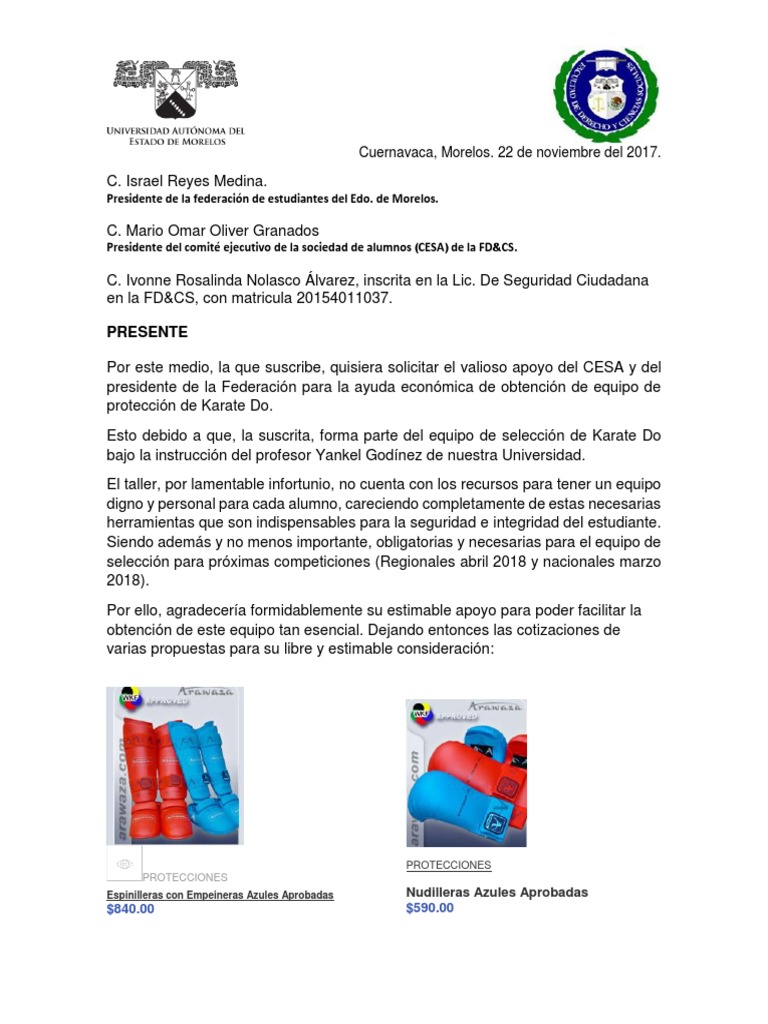 Formato CESA UAEM | PDF