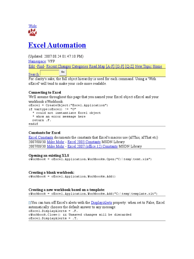Excel | Download Free PDF | Microsoft Excel | Parameter (Computer Programming)
