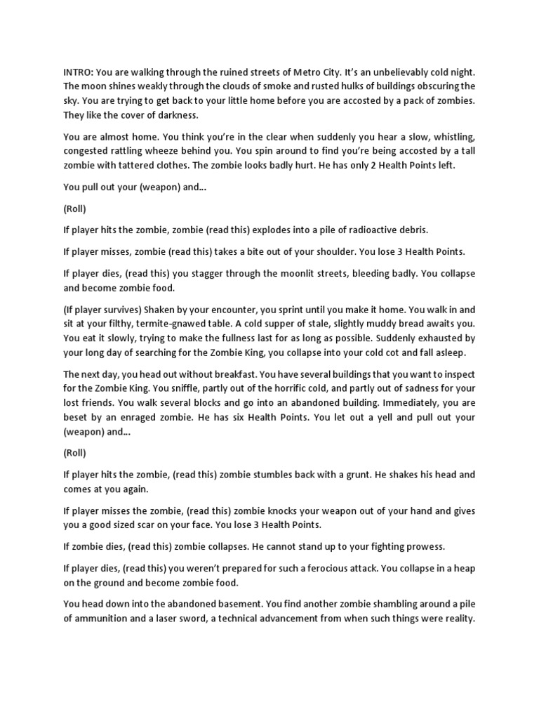 English RPG Script | PDF | Weaponry | Leisure