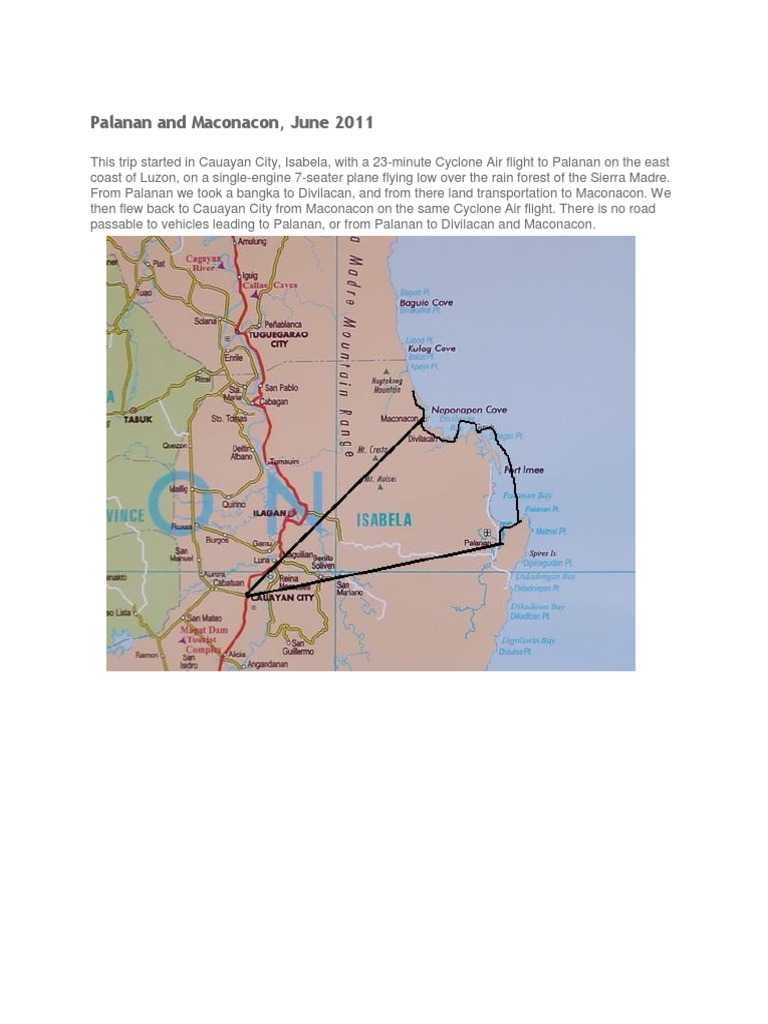 Palanan and Maconacon | PDF