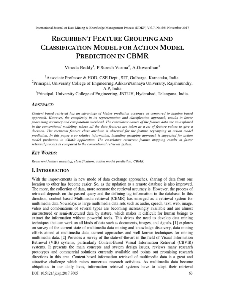 IJDKP | PDF | Information Retrieval | Cluster Analysis