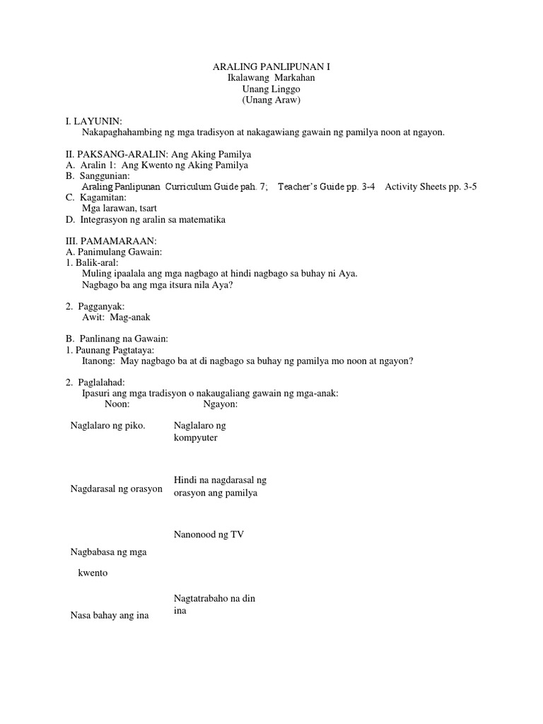 Grade 1 Ap1 2nd Grading | PDF