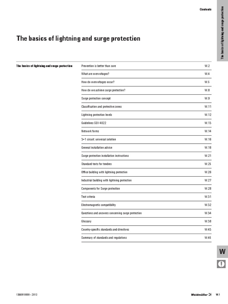 Lightning and Surge Protection Essentials | PDF | Electromagnetic ...