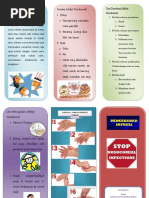 Leaflet Pencegahan Infeksi Nosokomial | PDF