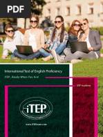 iTEP PREPARATION | PDF | Multiple Choice | English Language